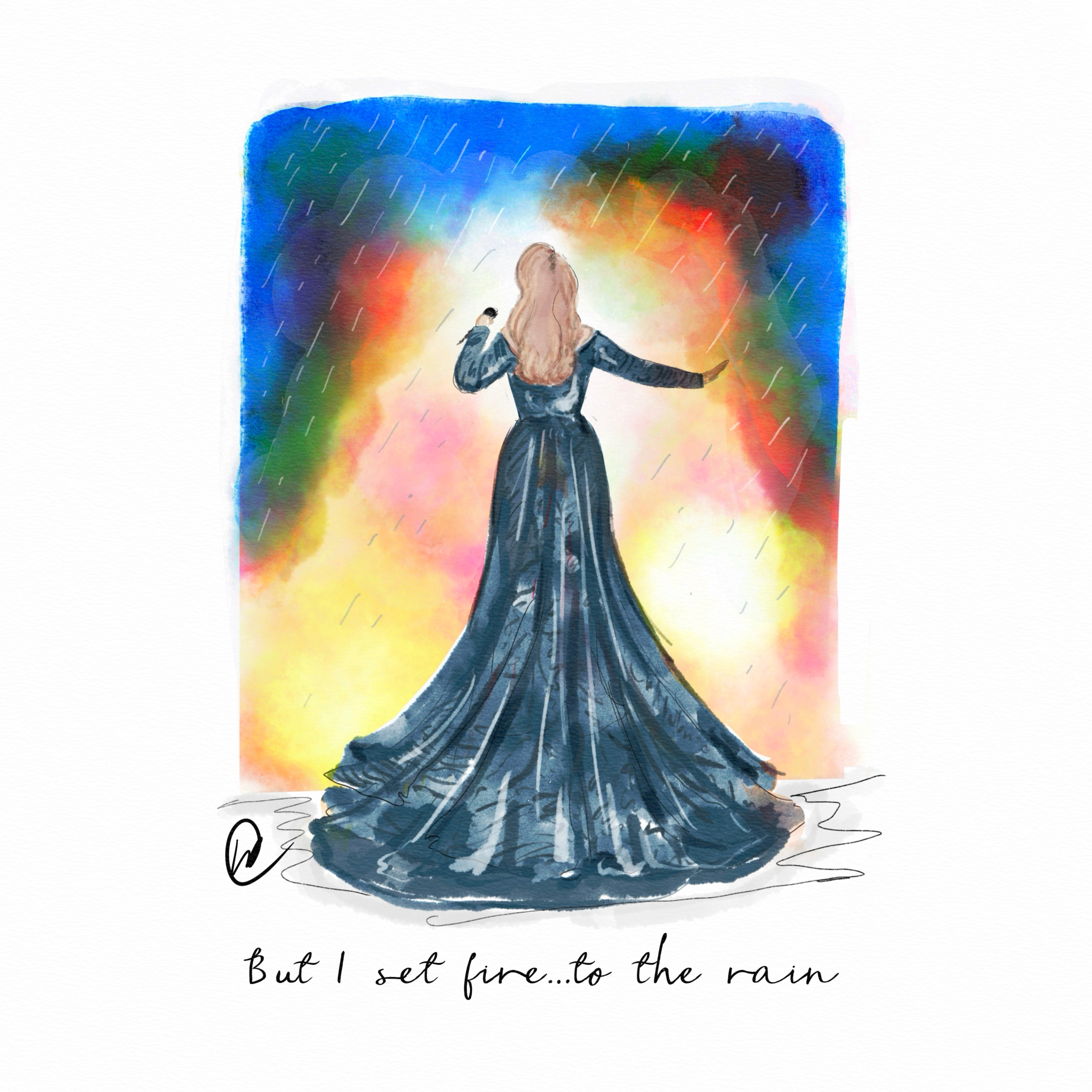 Adele Munich Print – Lucy Claire Illustration