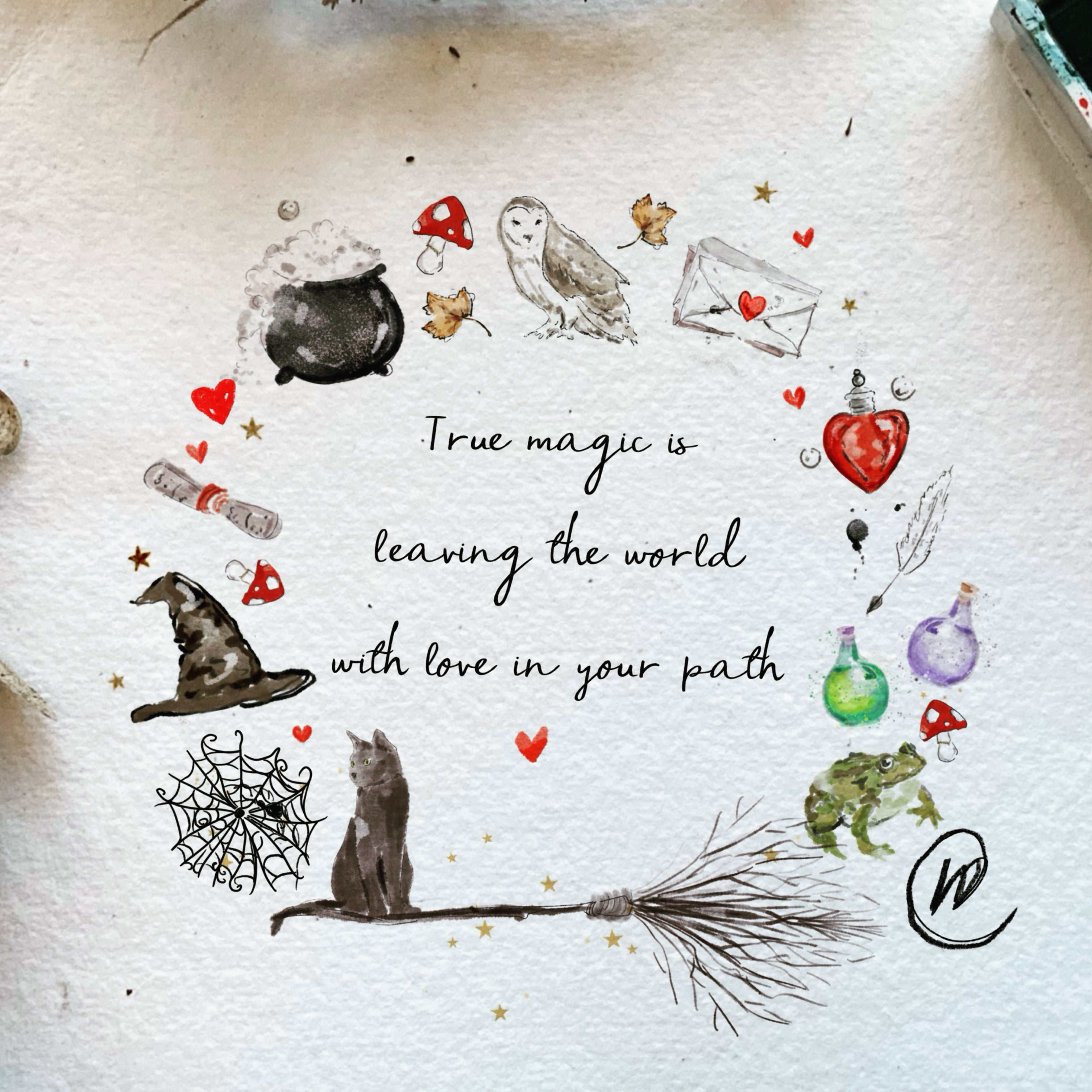Magic Love Illustrated | Print – Lucy Claire Illustration