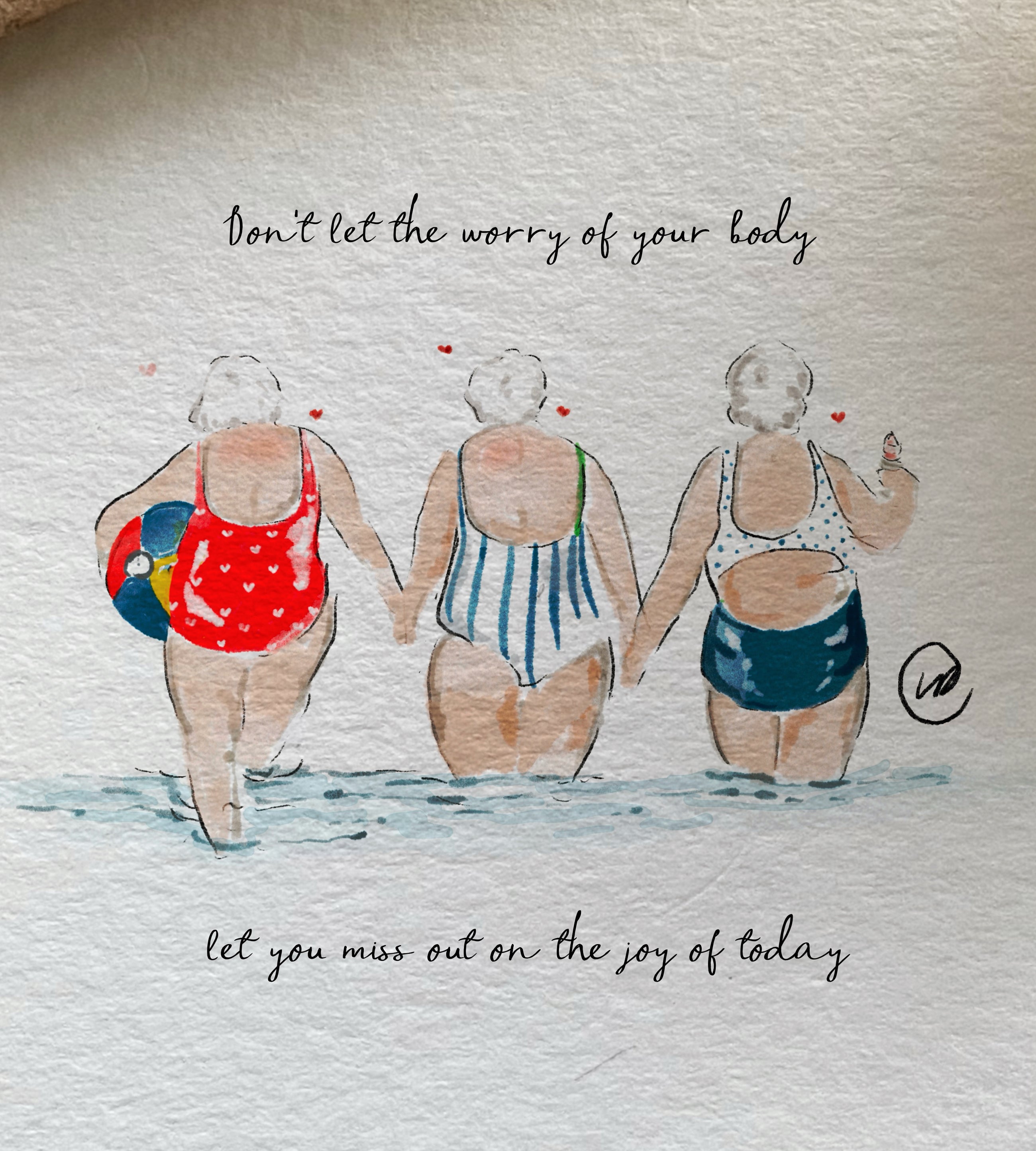 Notebook Love Print – Lucy Claire Illustration