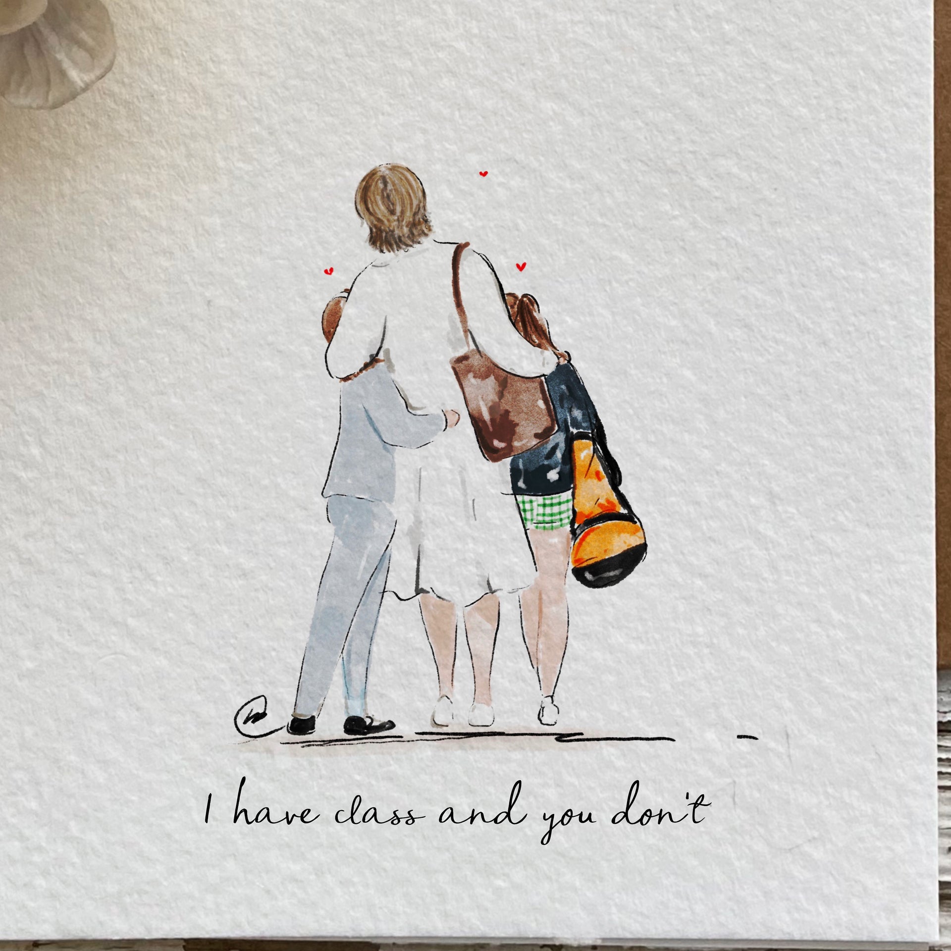 The Parent Trap Print – Lucy Claire Illustration