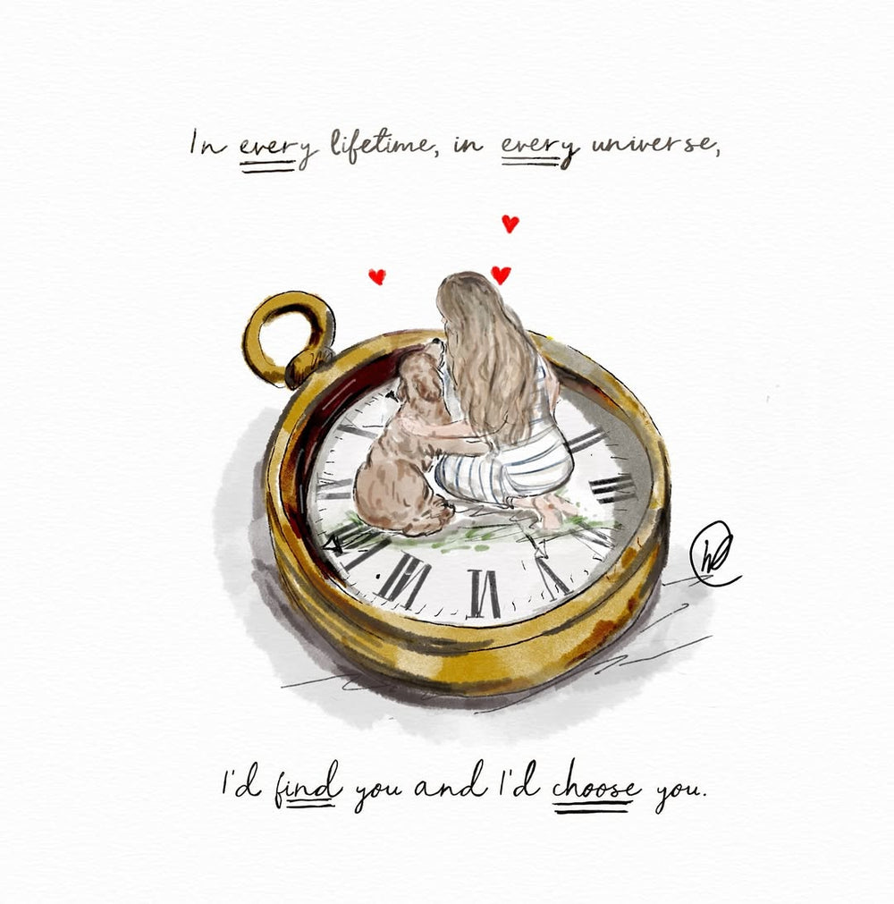 The World Is Your Oyster Print – Lucy Claire Illustration