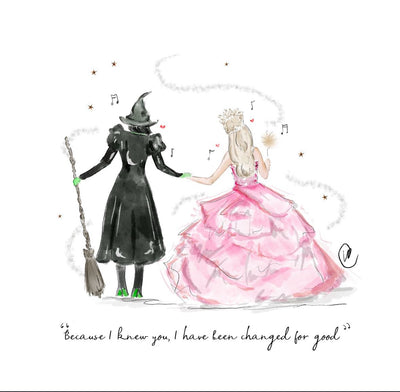 Wicked because I knew you Print – Lucy Claire Illustration
