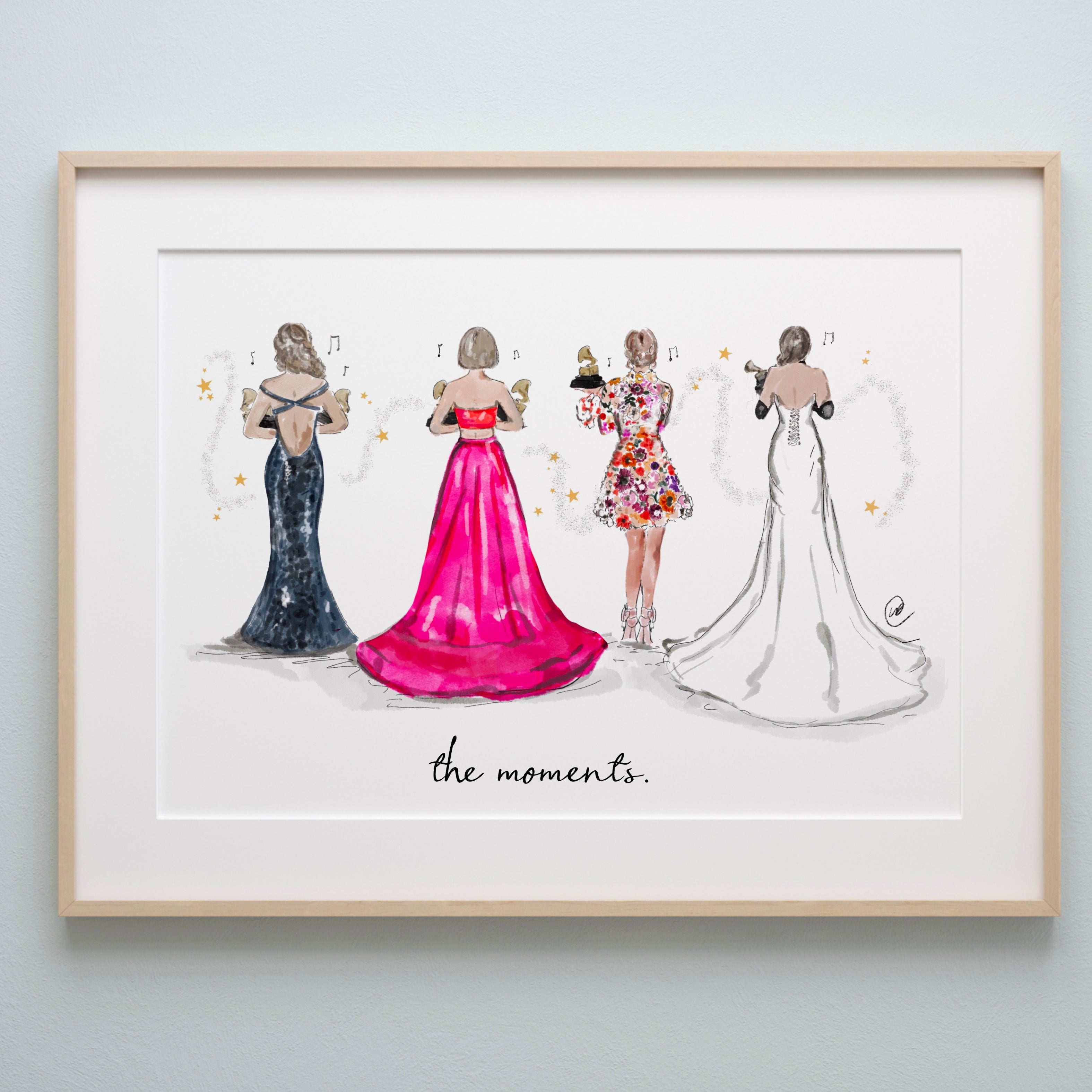 Limited Edition Taylor Swift The Moment Print – Lucy Claire Illustration