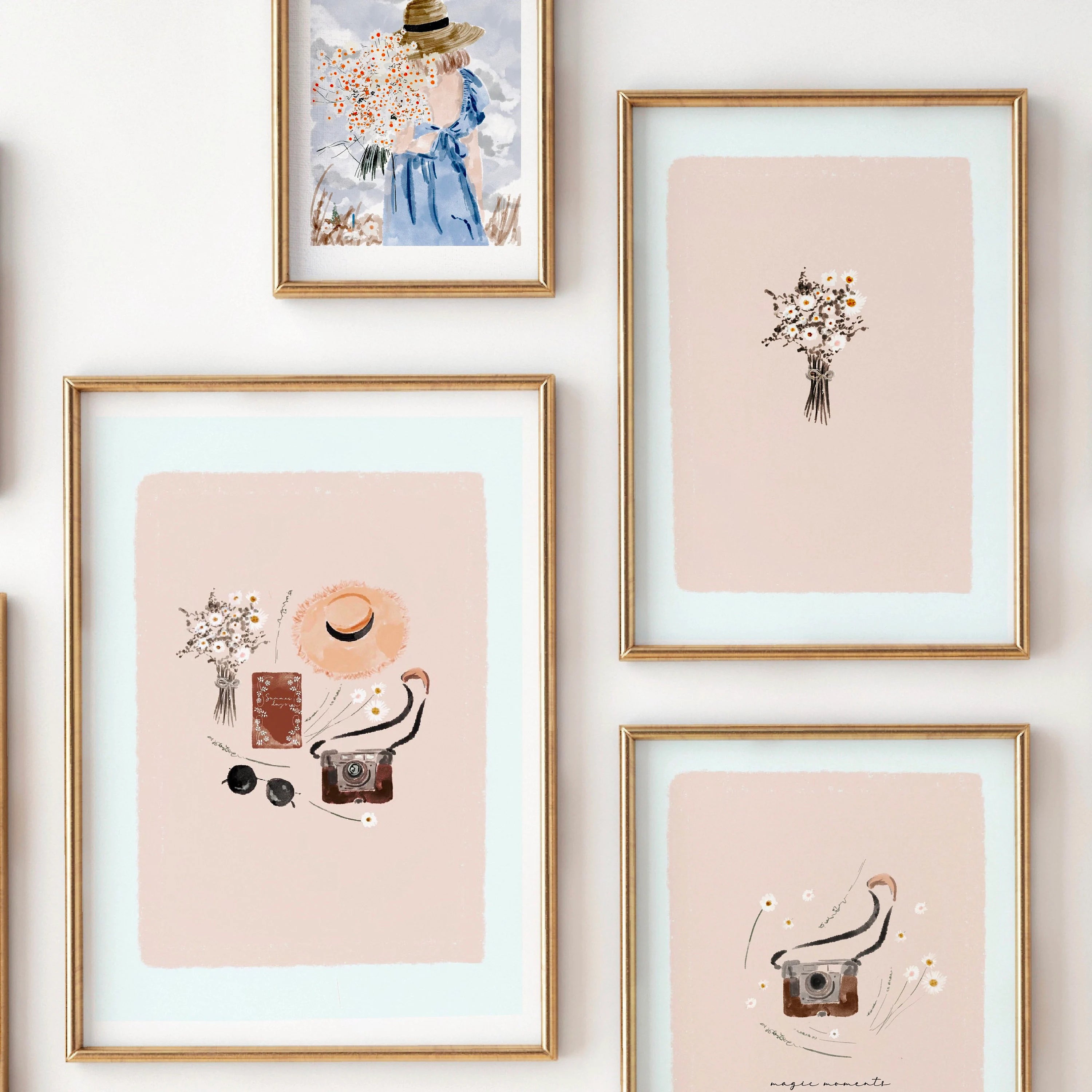 Summer Daisy Print – Lucy Claire Illustration